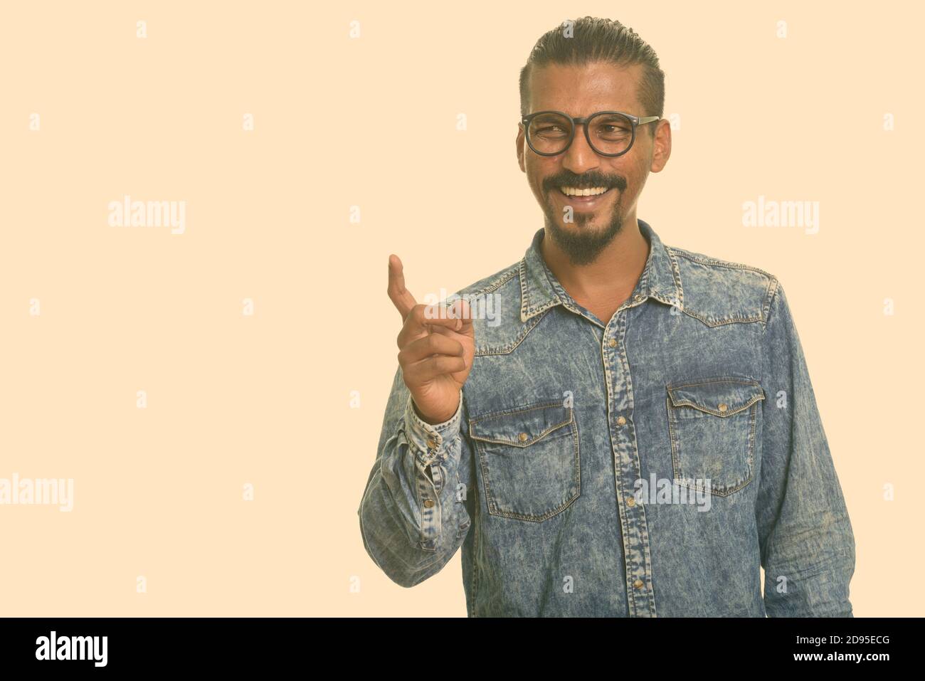 Indian pointing finger laughing hi-res stock photography and images - Alamy