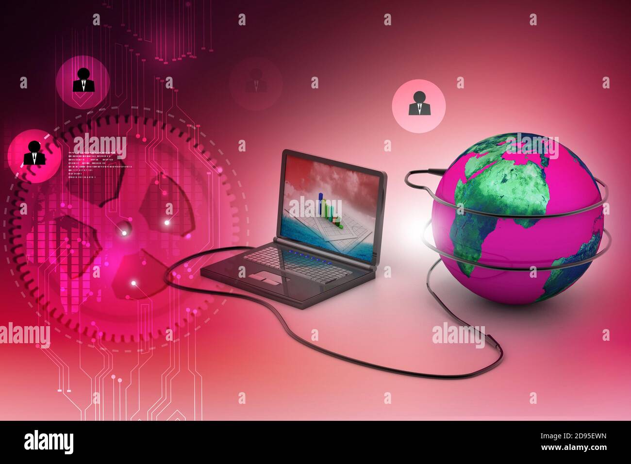 Global internet concept Stock Photo - Alamy