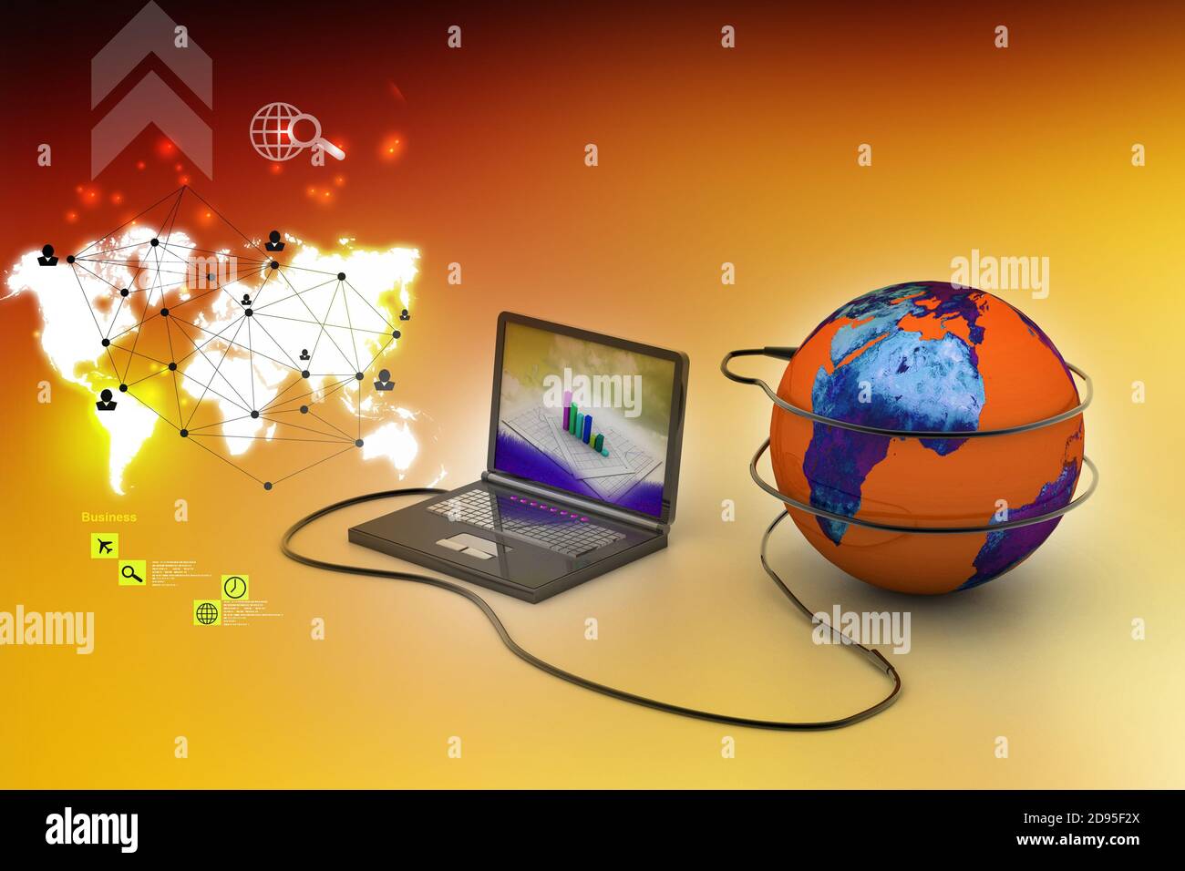 Global internet concept Stock Photo - Alamy