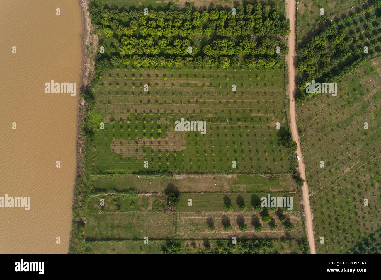 Koh Dach - Silk Island, Island on Mekong river in Phnom Penh Cambodia ...
