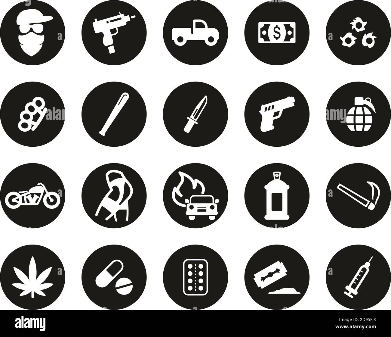 Big circle gang Cut Out Stock Images & Pictures - Alamy