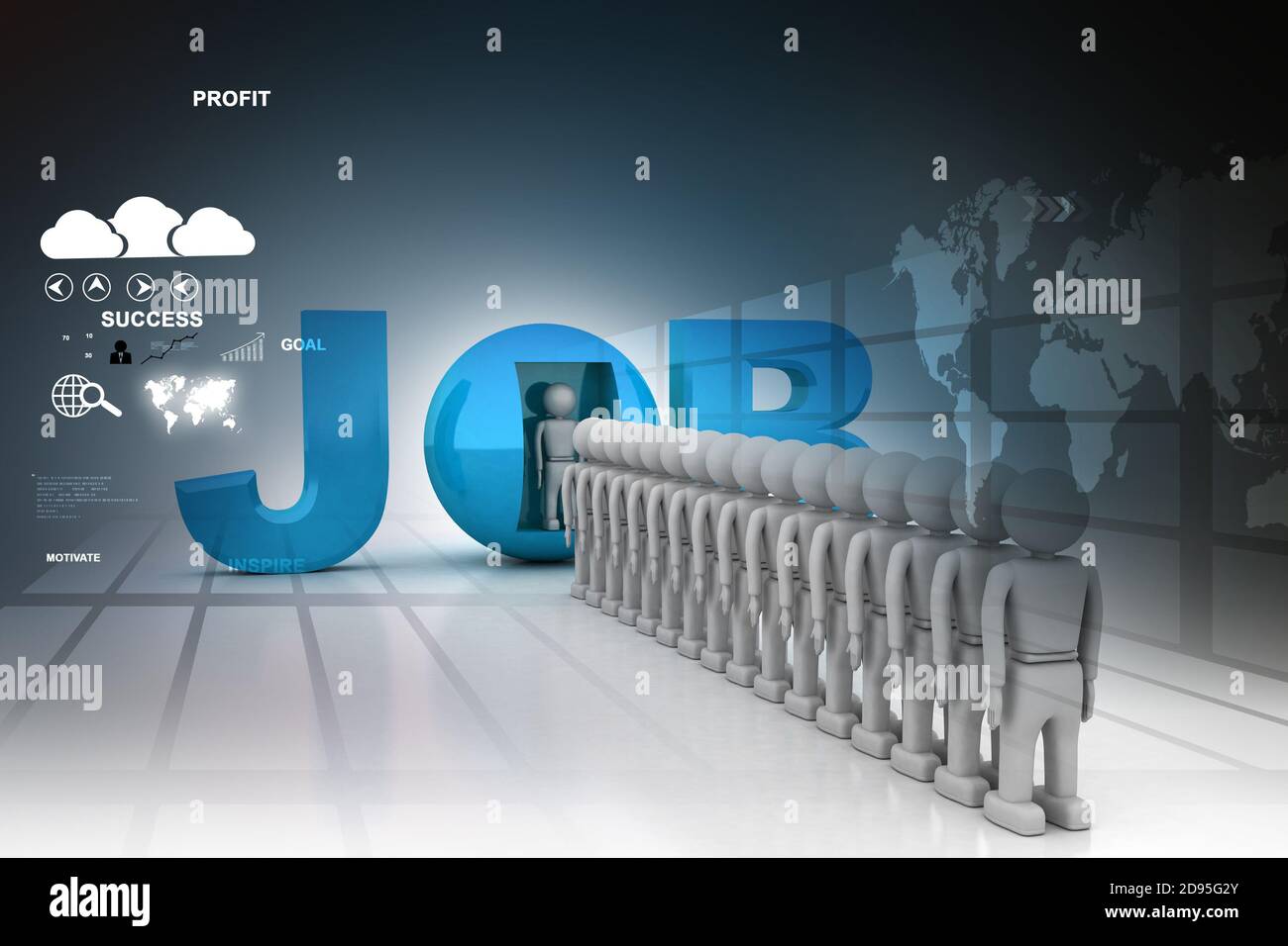 World of job Stock Photo - Alamy