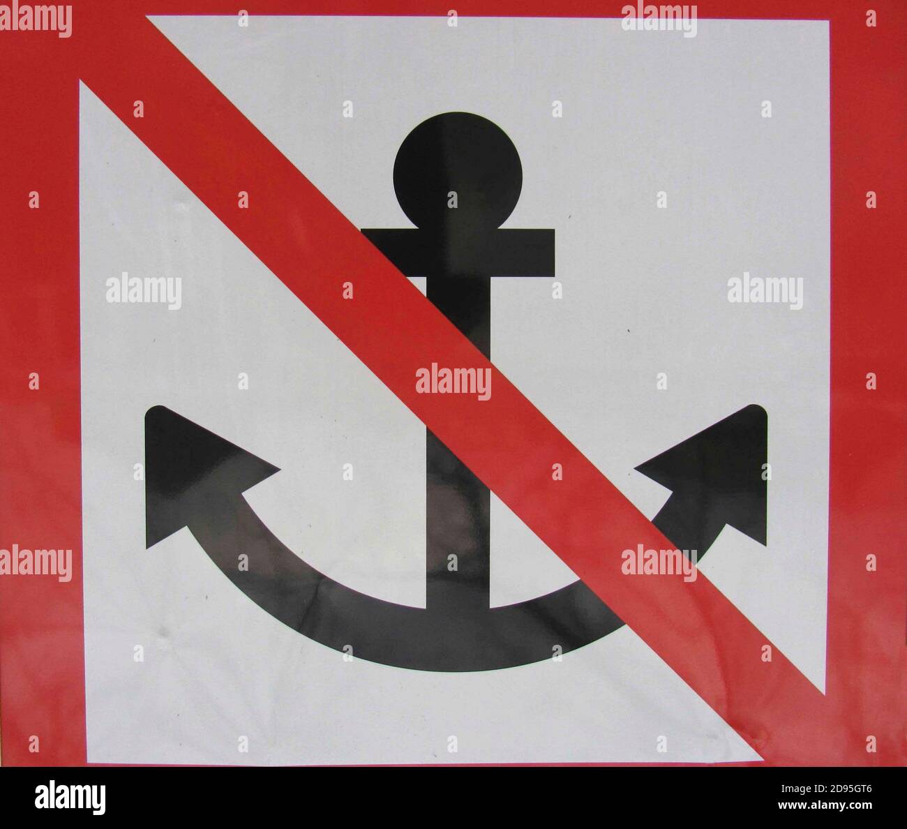 Anchor ban hi-res stock photography and images - Alamy