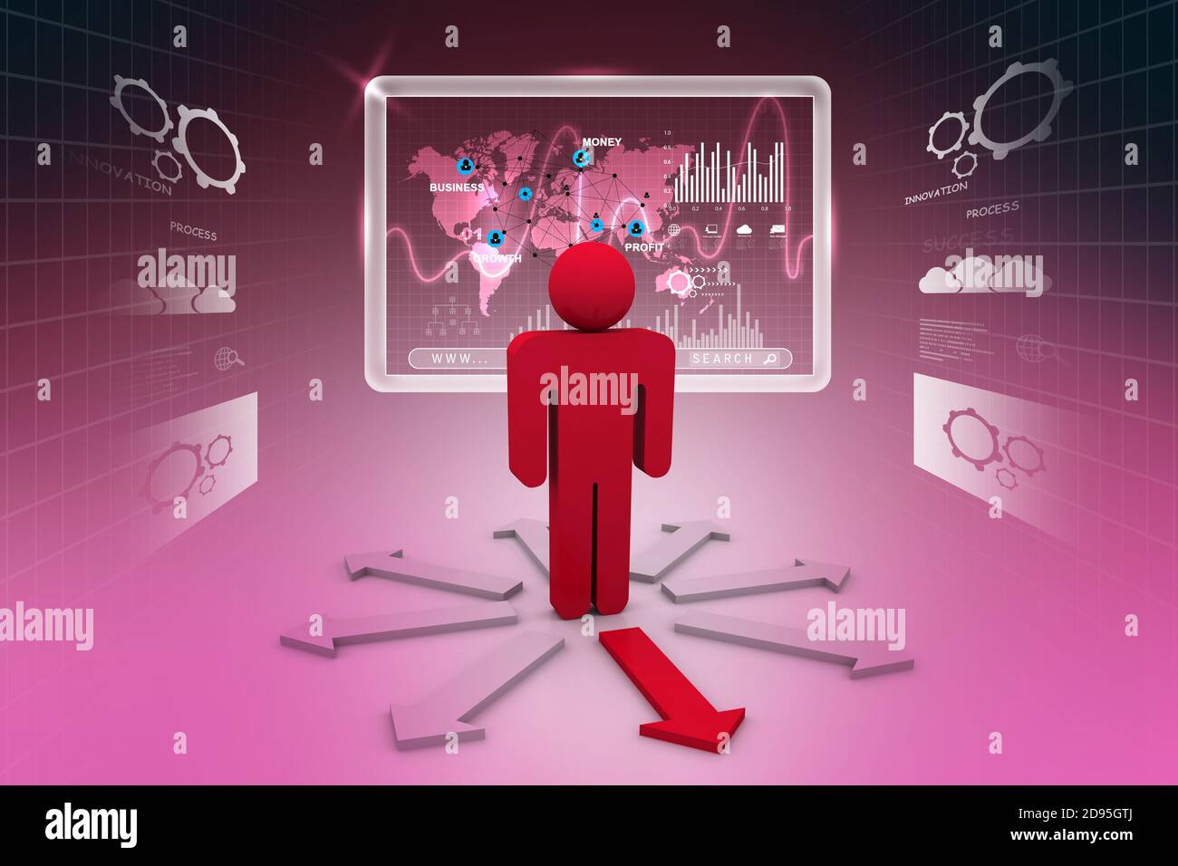 Selecting The Right Direction Stock Photo Alamy selecting-the-right-direction-stock-photo-alamy