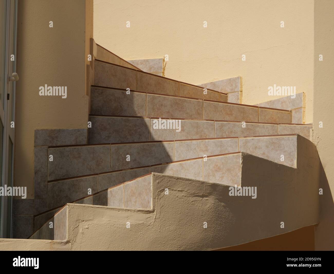 Low angle shot of stairs captured during the daytime Stock Photo - Alamy