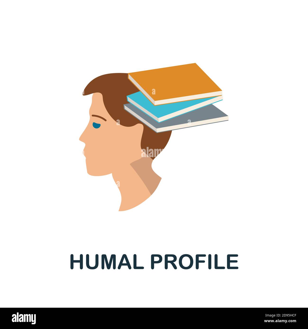 Humal Profile icon. Simple element from critical thinking collection ...