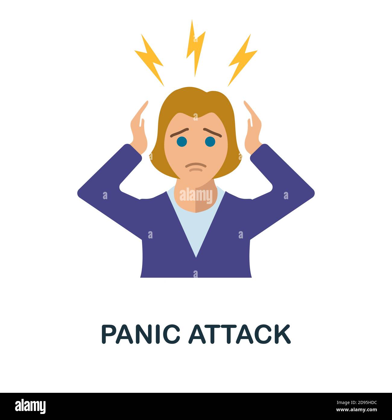 Panic Attack Clipart