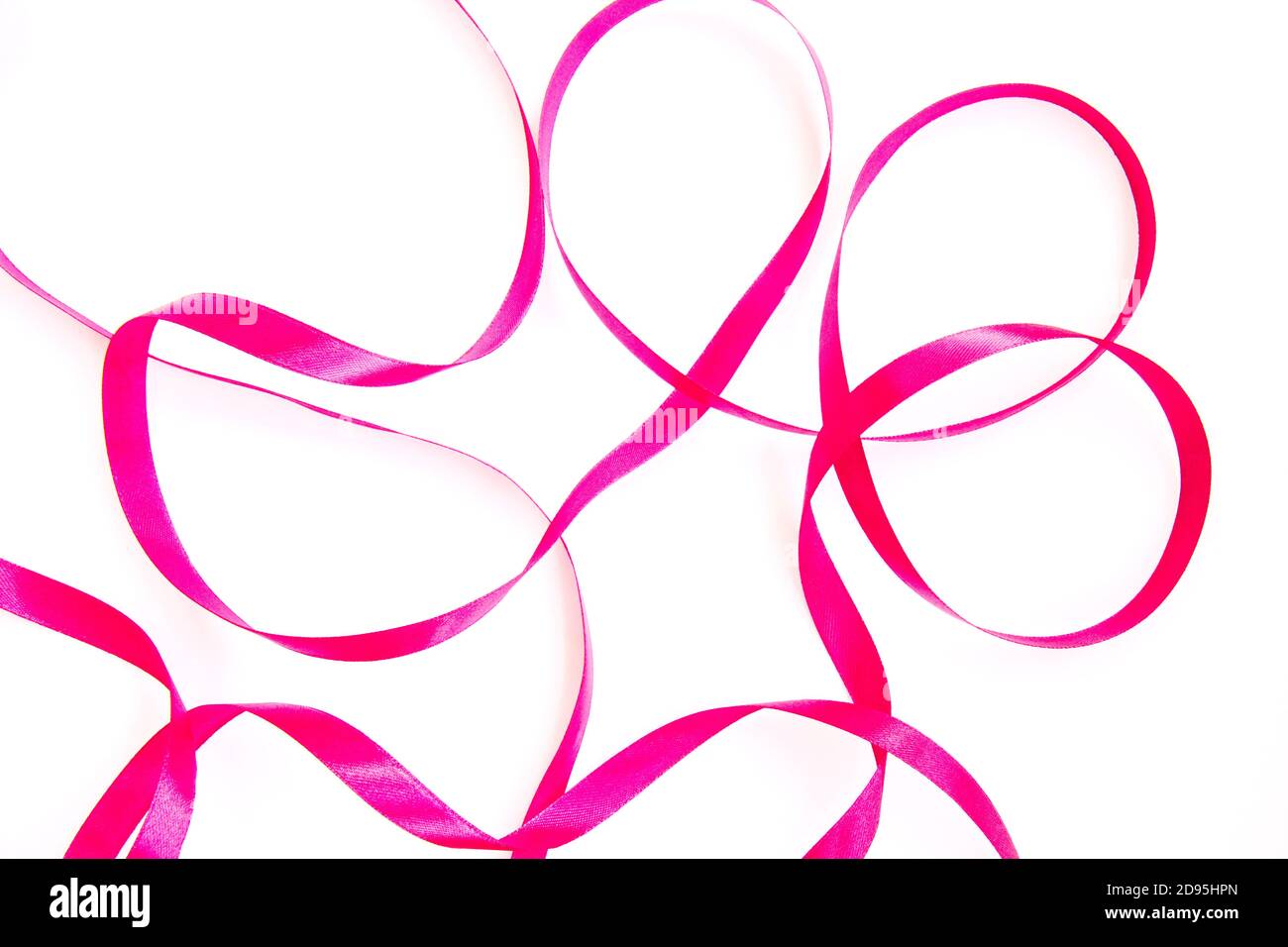 Soft pink ribbon hi-res stock photography and images - Alamy