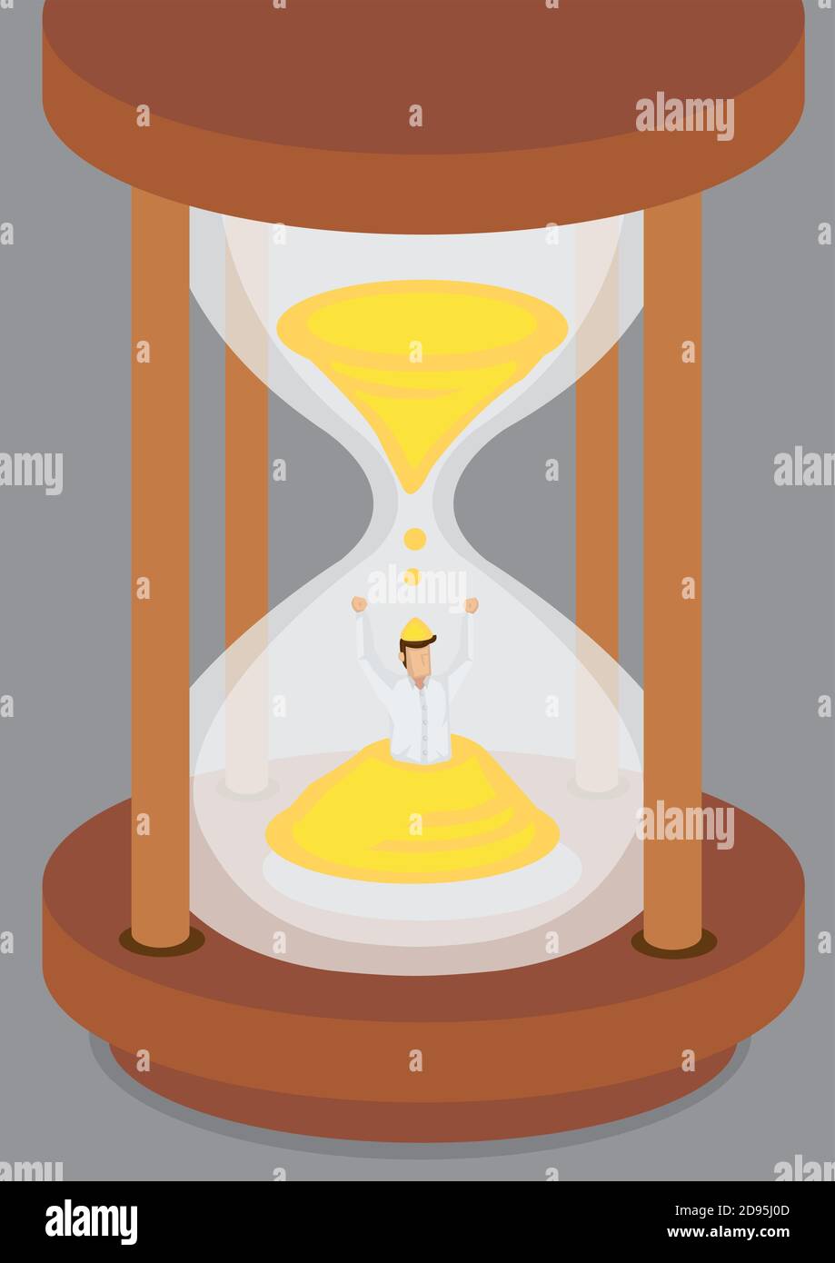 Hands buried in Stock Vector Images - Alamy