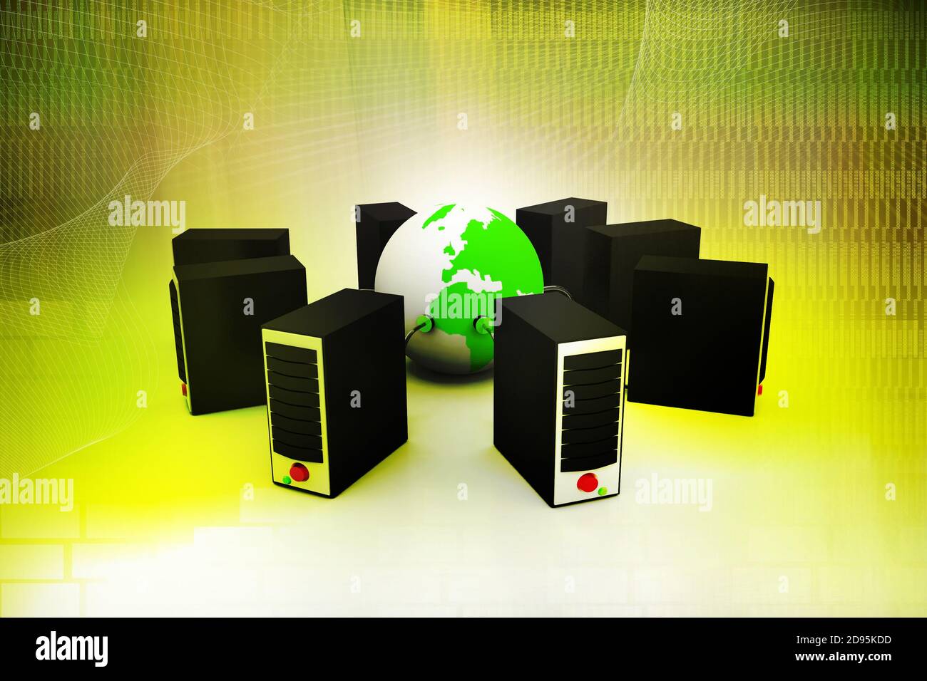 Global computer network Stock Photo - Alamy