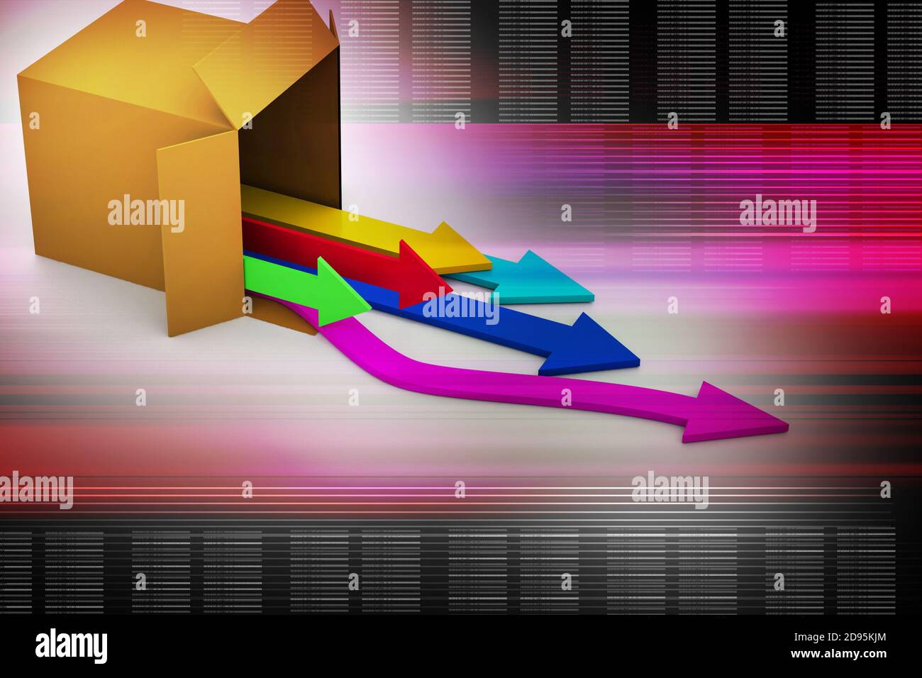 Out of the box Stock Photo - Alamy