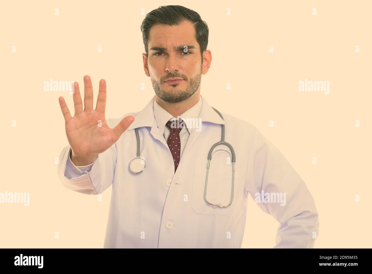 Doctor stop sign hi-res stock photography and images - Alamy