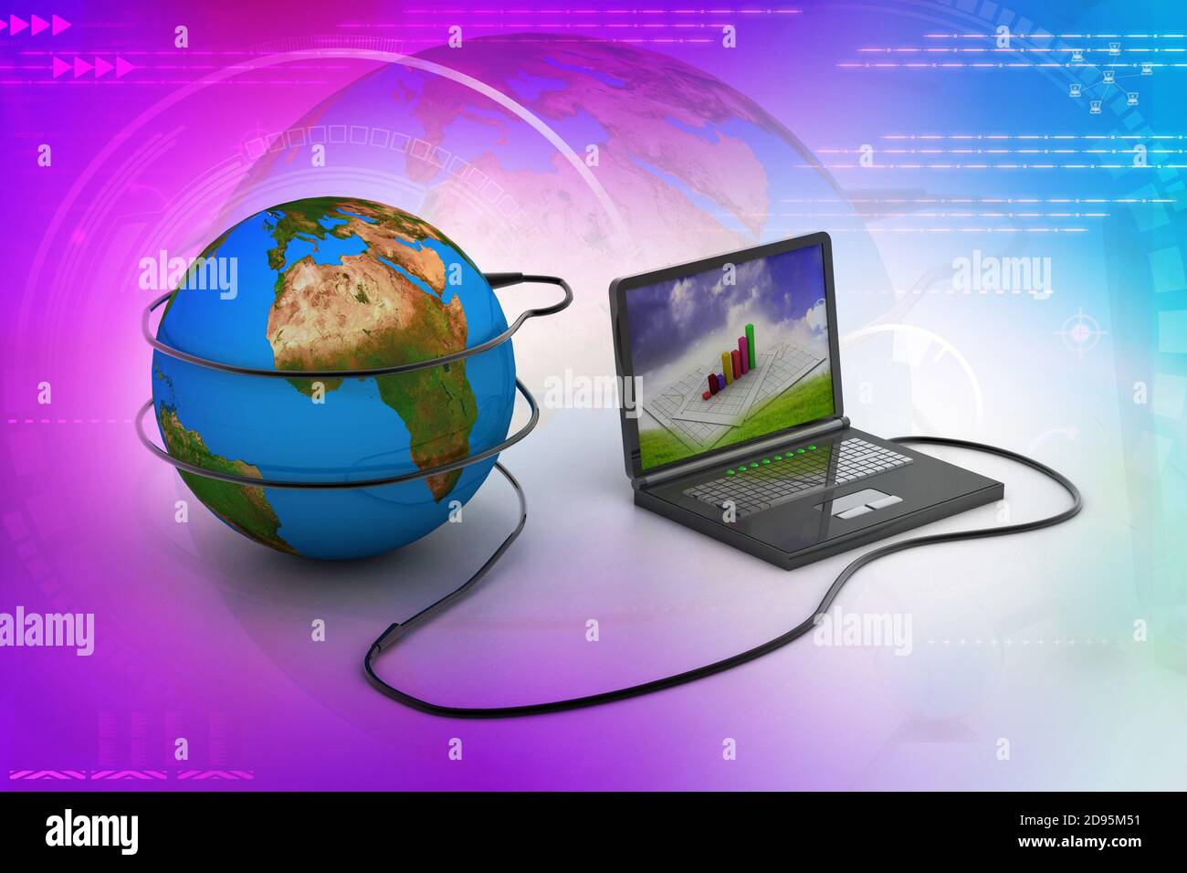 Global internet concept Stock Photo - Alamy