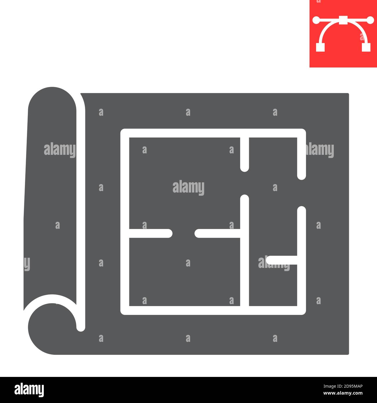 Schematic floor plan Stock Vector Images - Alamy