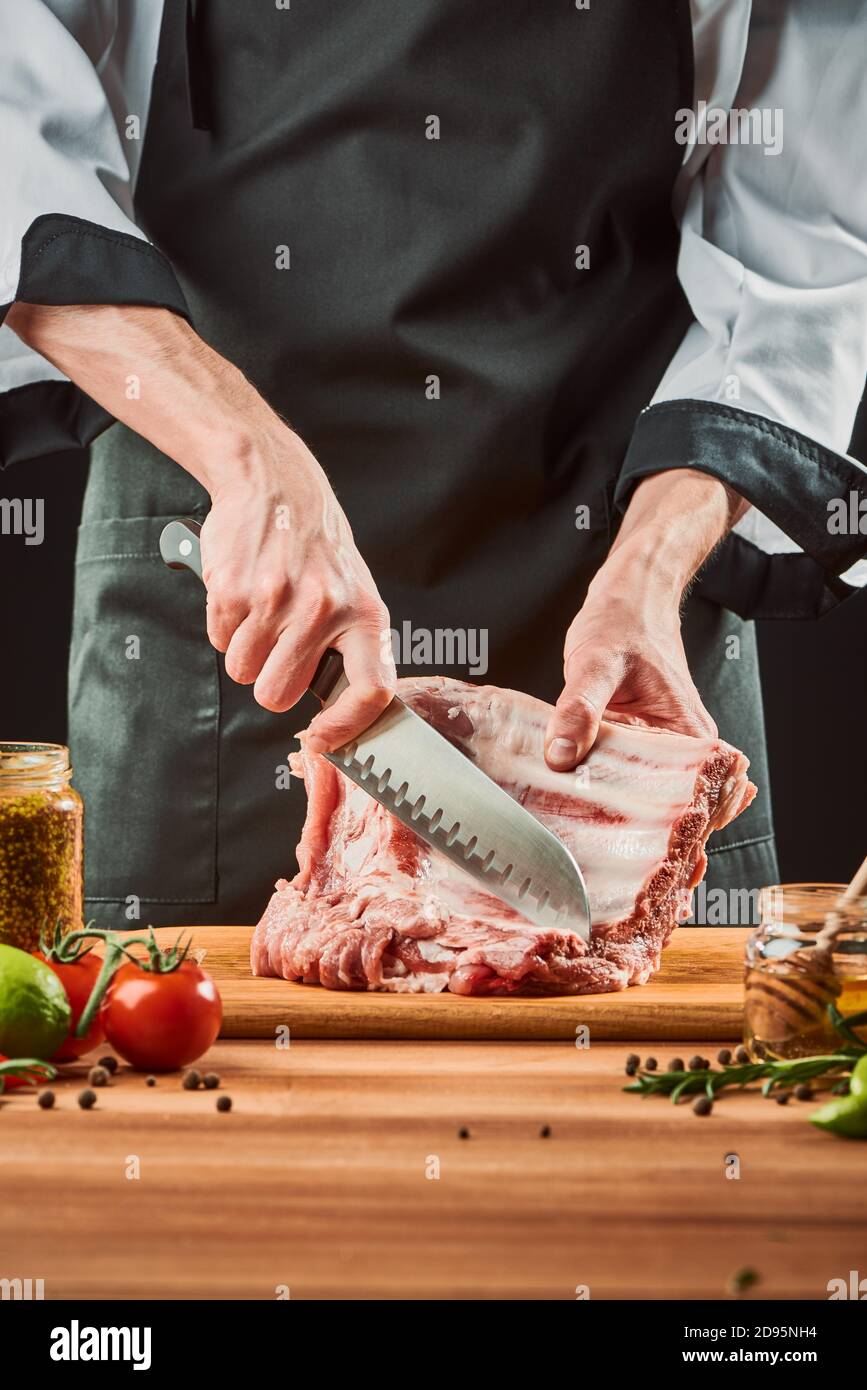 Raw beef ribs hi-res stock photography and images - Alamy