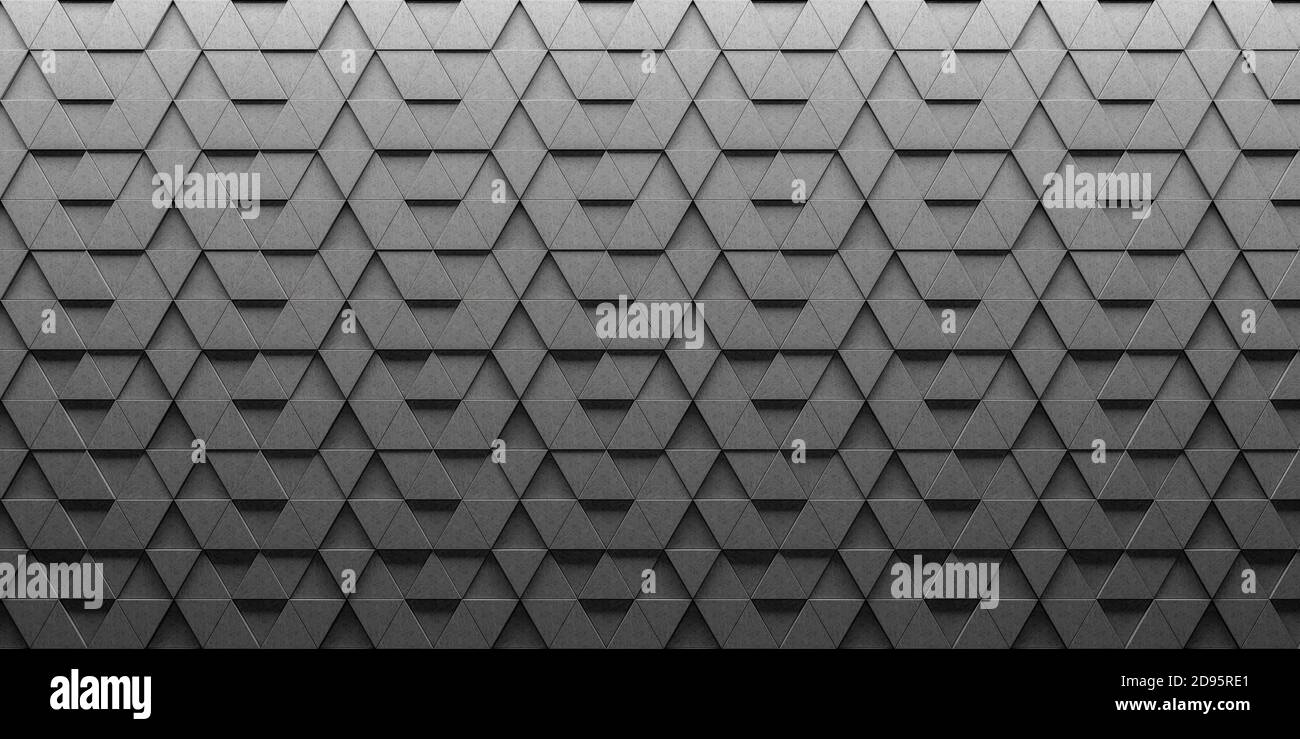 Grey triangles modern background 3d render 3d illustration Stock Photo ...