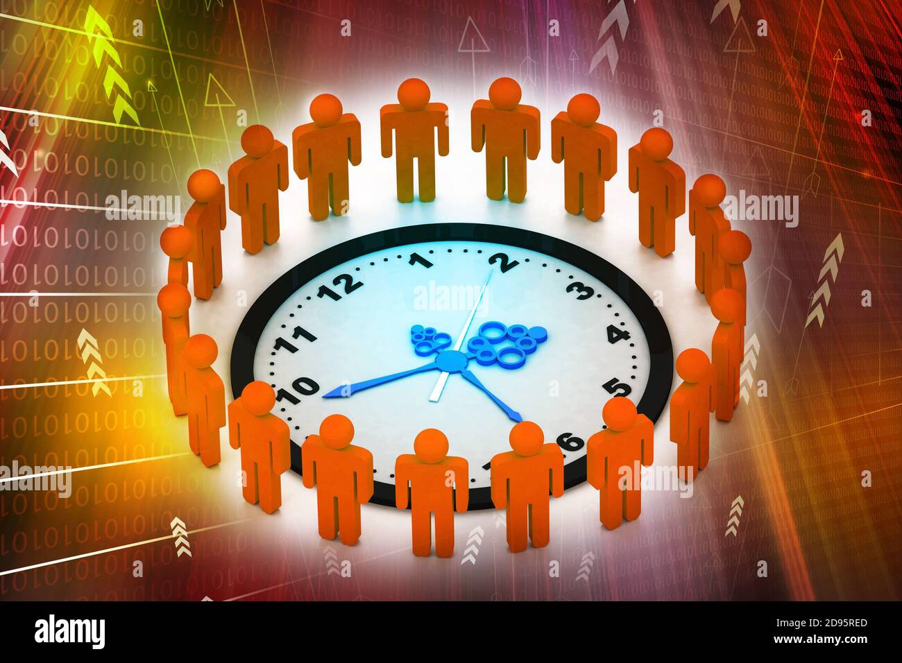 3d Deadline Concept Stock Photo - Alamy