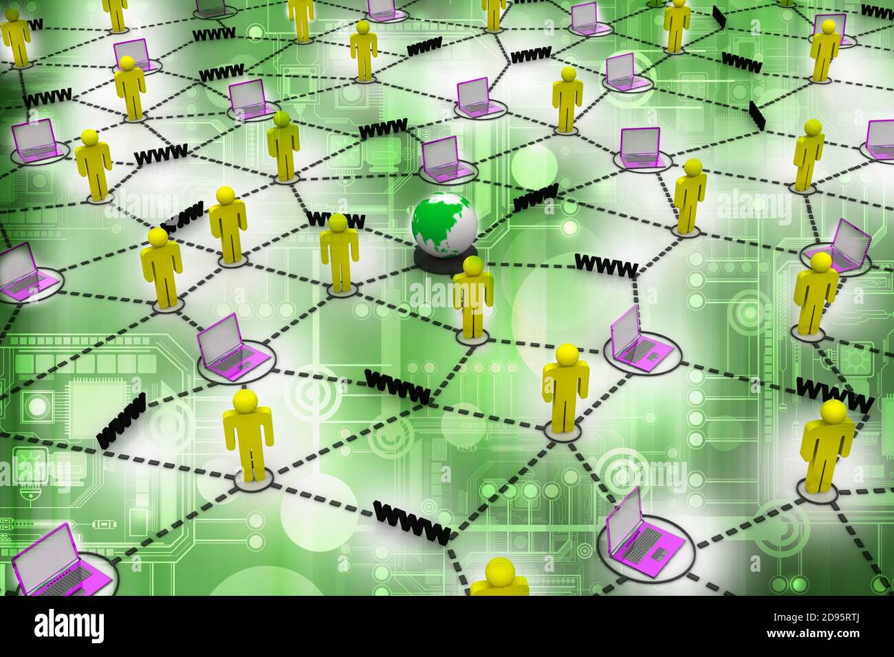 Connect the world Stock Photo - Alamy