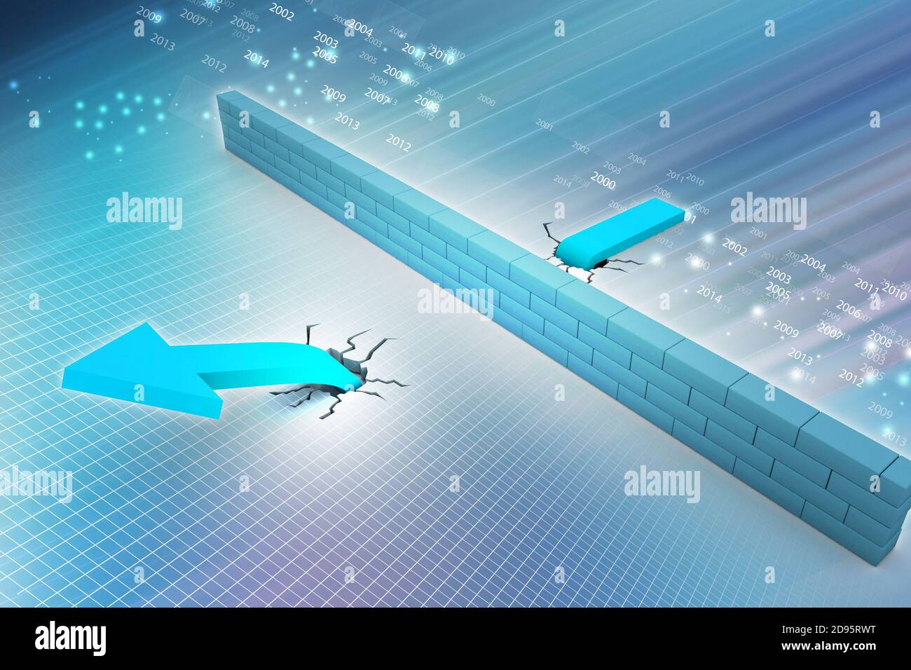 Don’t stop arrow Stock Photo - Alamy