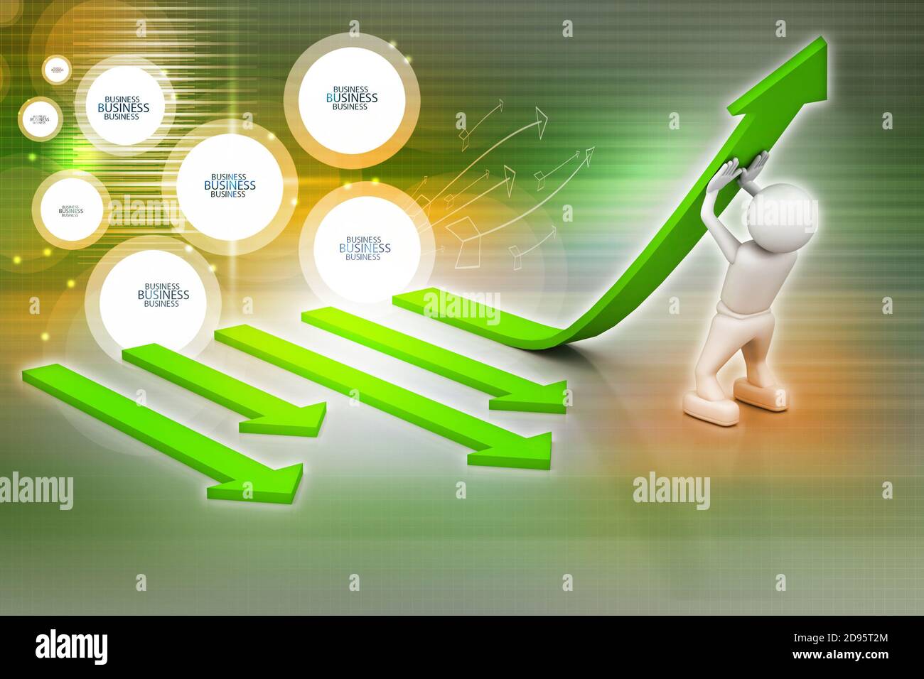 Right growth solution Stock Photo - Alamy