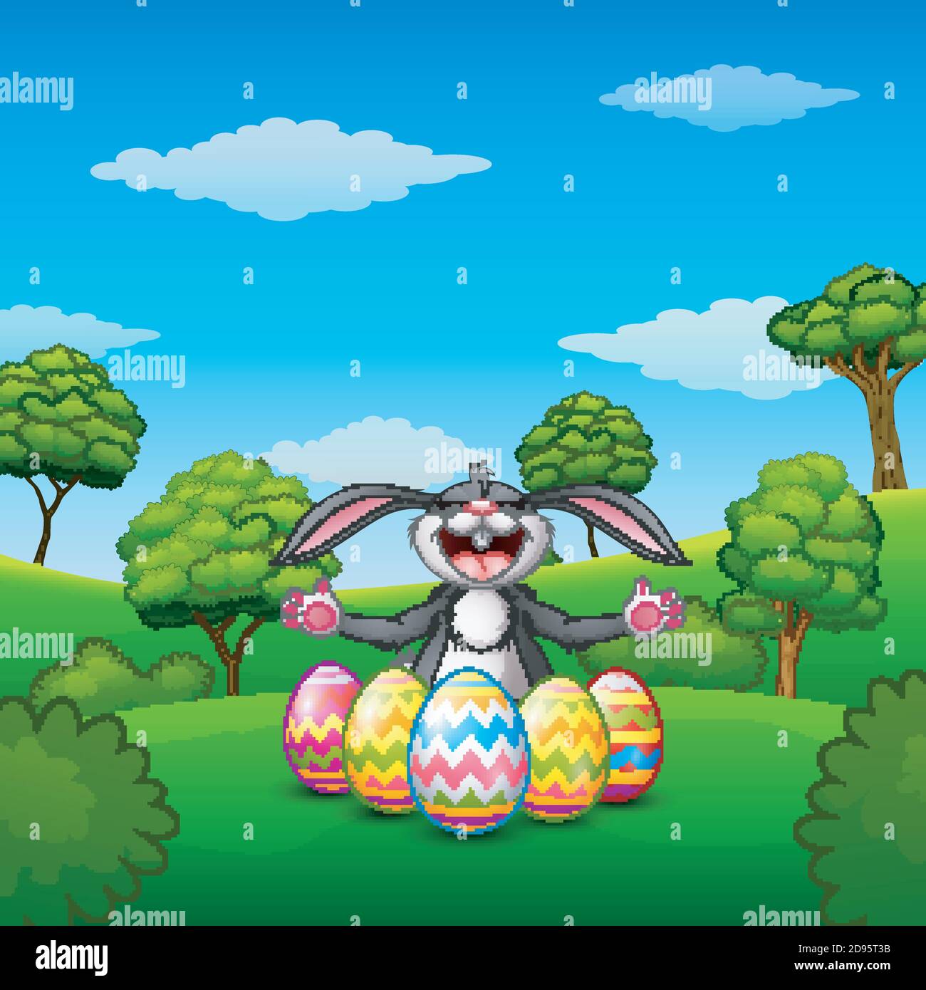 Hare hills Stock Vector Images - Alamy