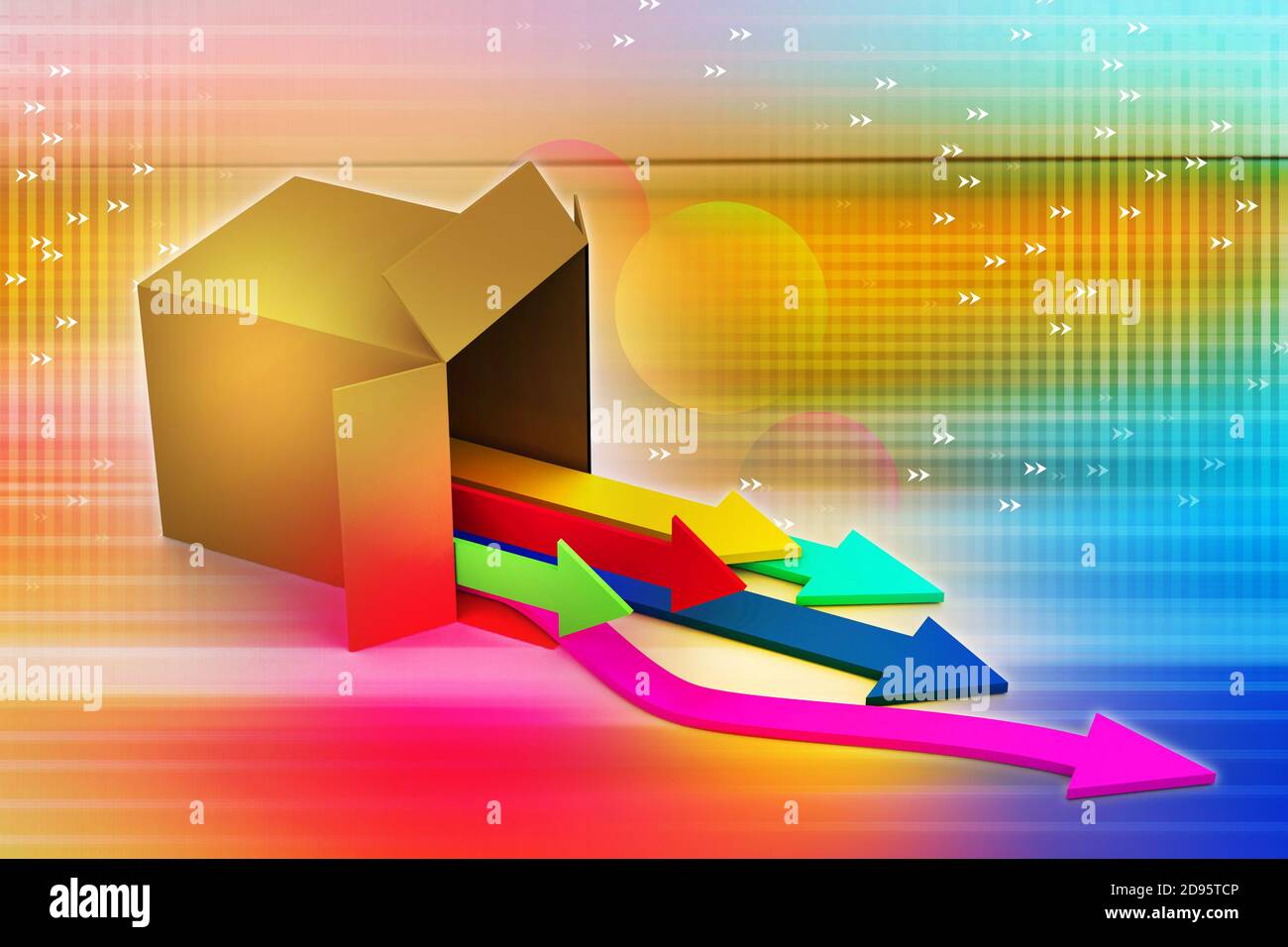 Out of the box Stock Photo - Alamy