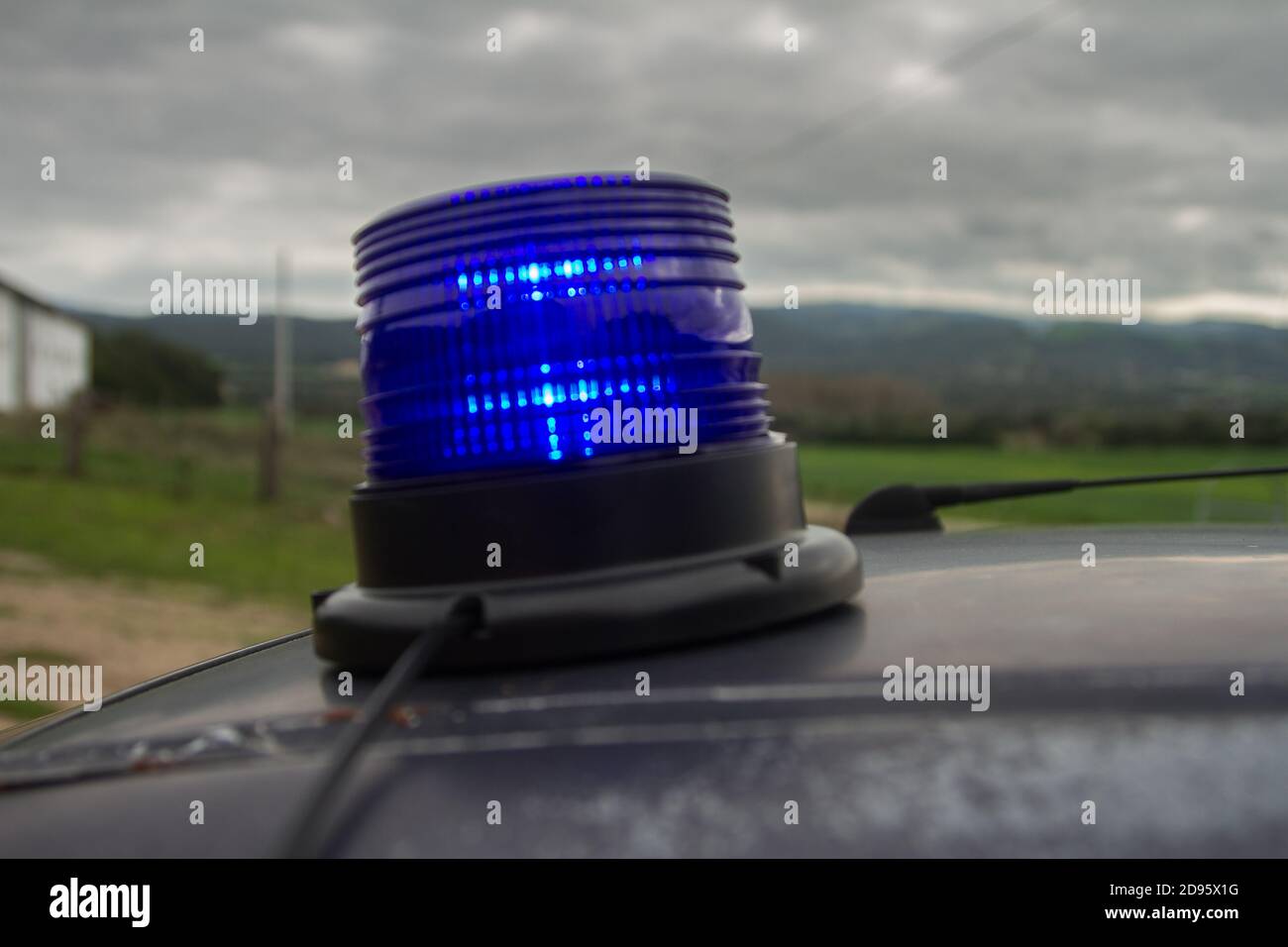 Police Car Lights Flashing Ambulance High Resolution Stock Photography ...