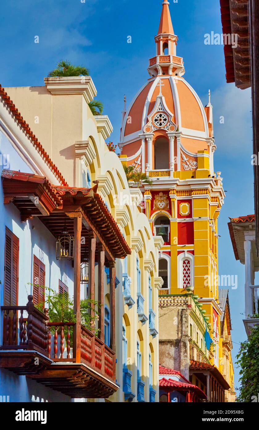 Cartagena cathedral colombia hi-res stock photography and images - Alamy