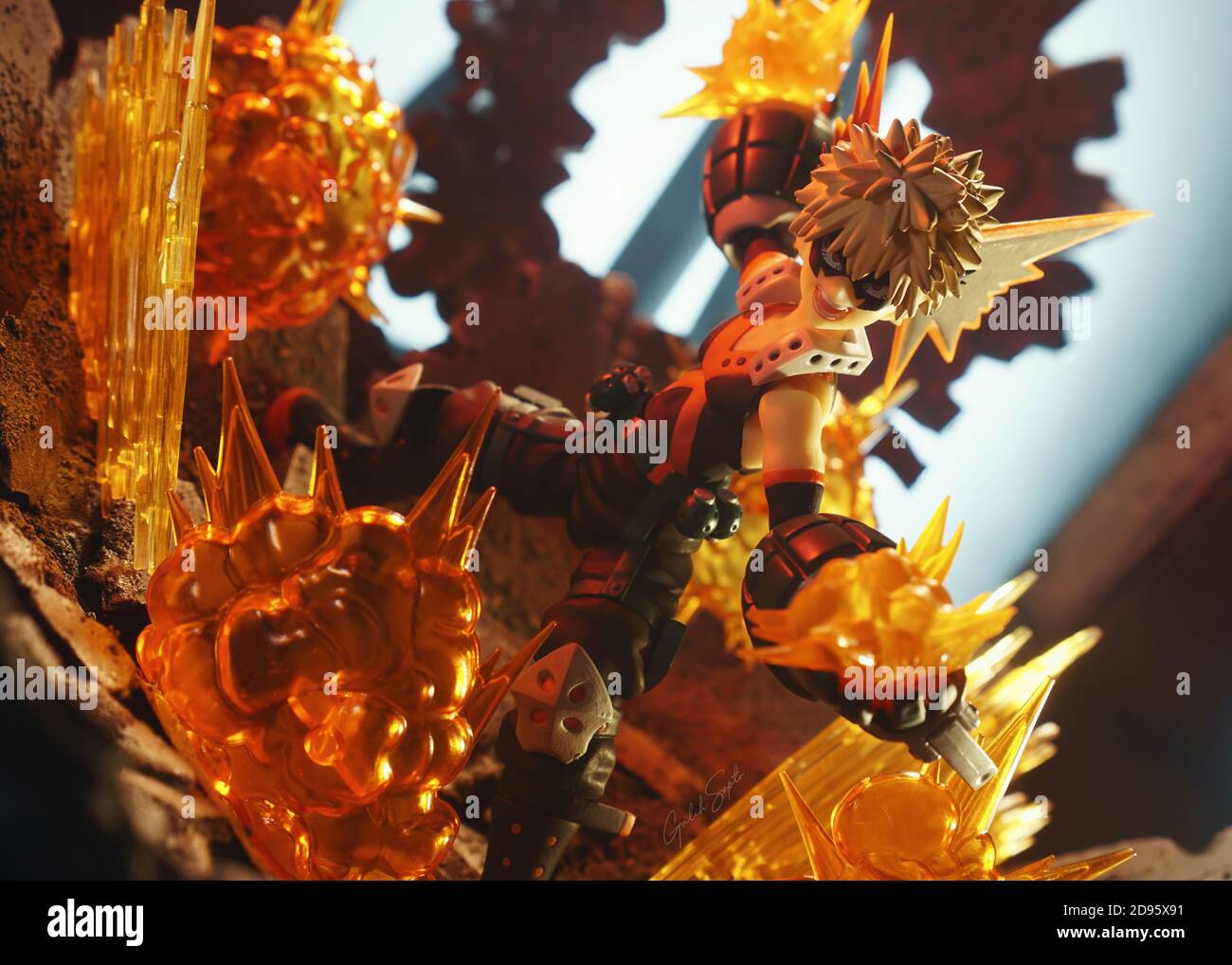 SURABAYA, INDONESIA - May 04, 2020: Toys photography of Bakugo, perfect ...