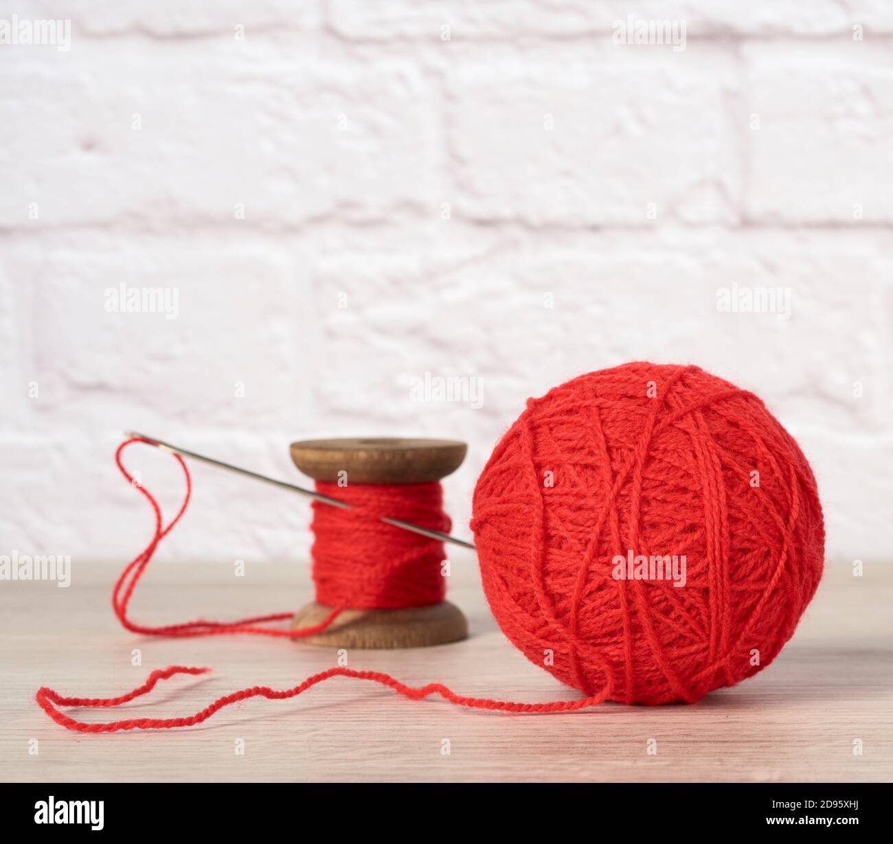Woolen Ball Red