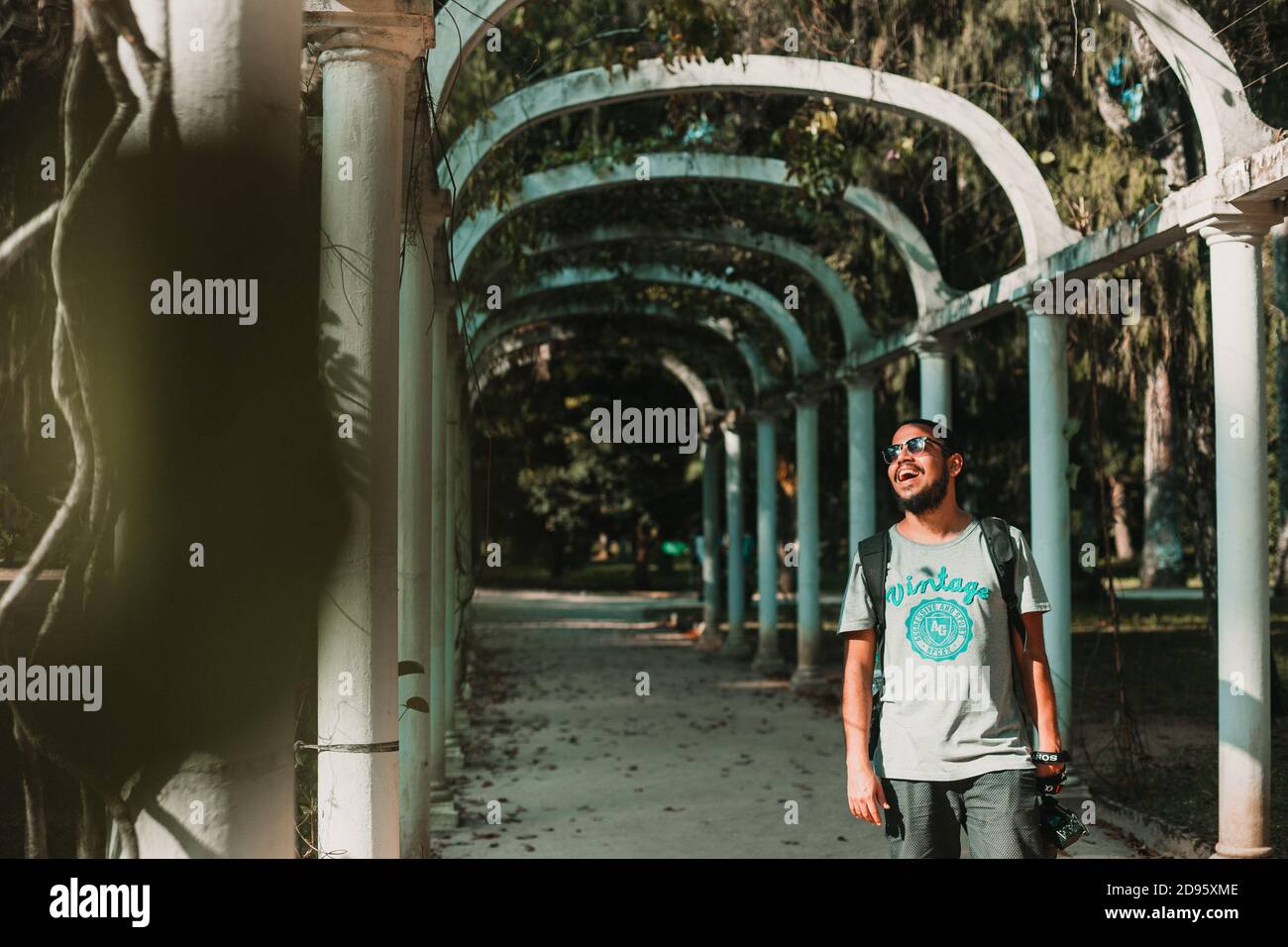 RIO DE JANEIRO, BRAZIL - Oct 27, 2020: Beautiful shot of a male guy on ...