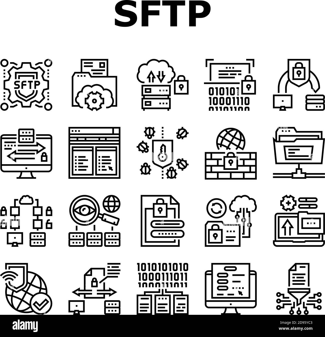 Secure Ftp Icon