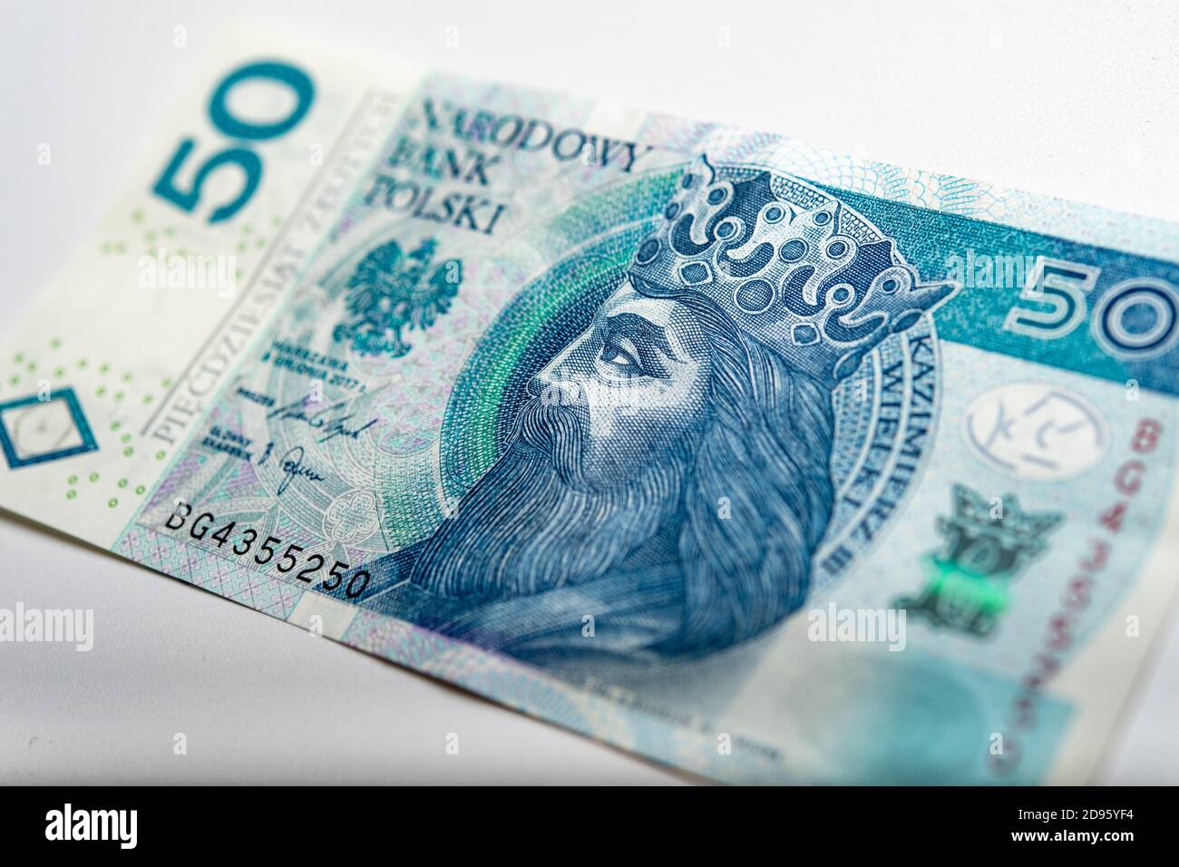 50 zloty banknote hi-res stock photography and images - Alamy