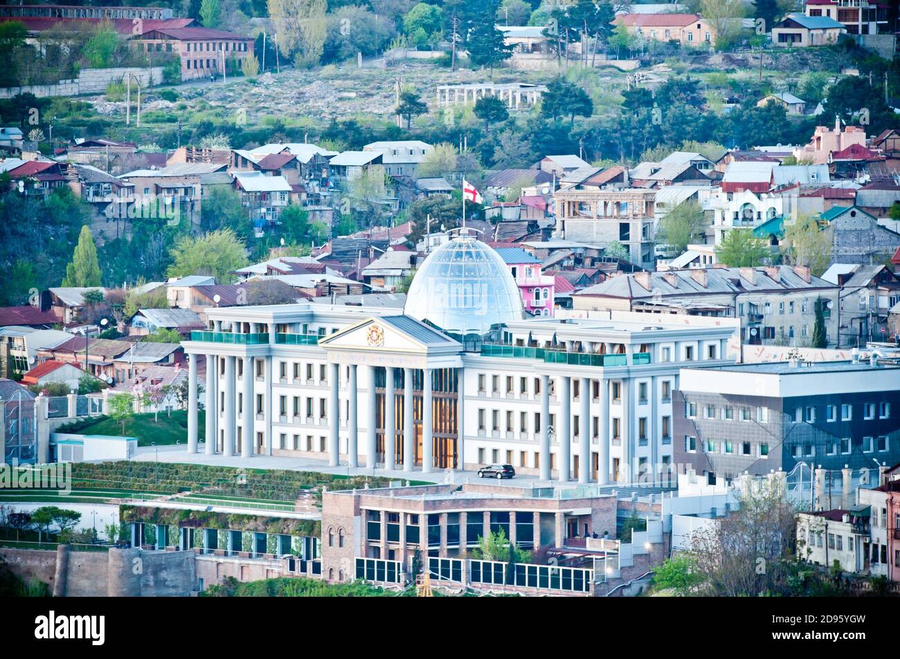 Parliament building in Tbilisi capitol of Georgia Stock Photo - Alamy