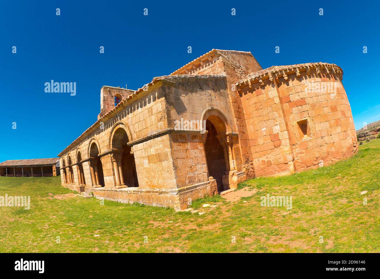 Romanesque style chapel hi-res stock photography and images - Alamy