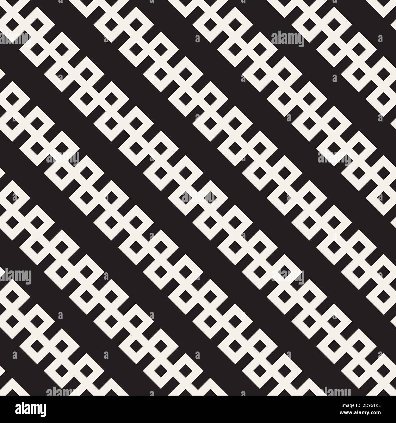 Vector seamless pattern. Repeating geometric lines. Abstract lattice background design Stock ...