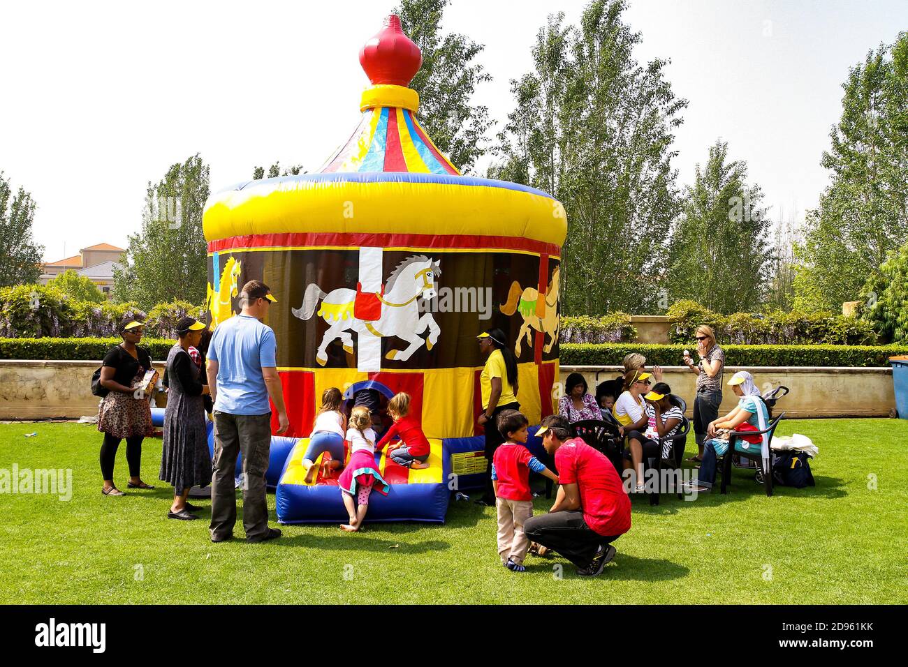 Johannesburg, South Africa - September 22, 2012: Diverse children ...