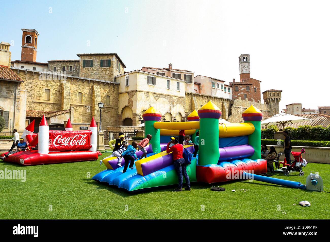 Johannesburg, South Africa - September 22, 2012: Diverse children ...