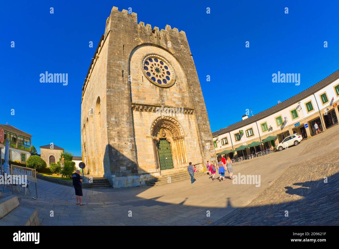 Portomarin spain church san nicolas hi-res stock photography and images ...