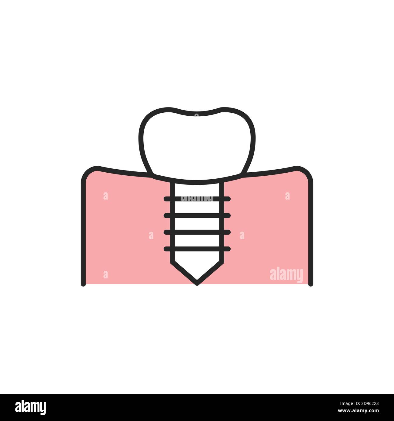 Teeth impression Stock Vector Images - Alamy