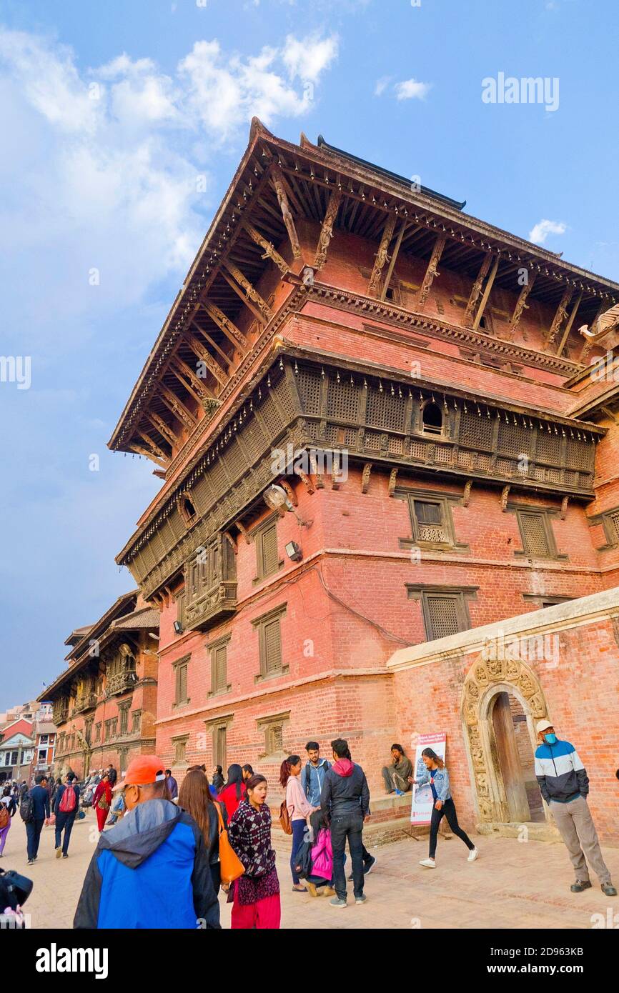Durbar square old royal palace hi-res stock photography and images - Alamy