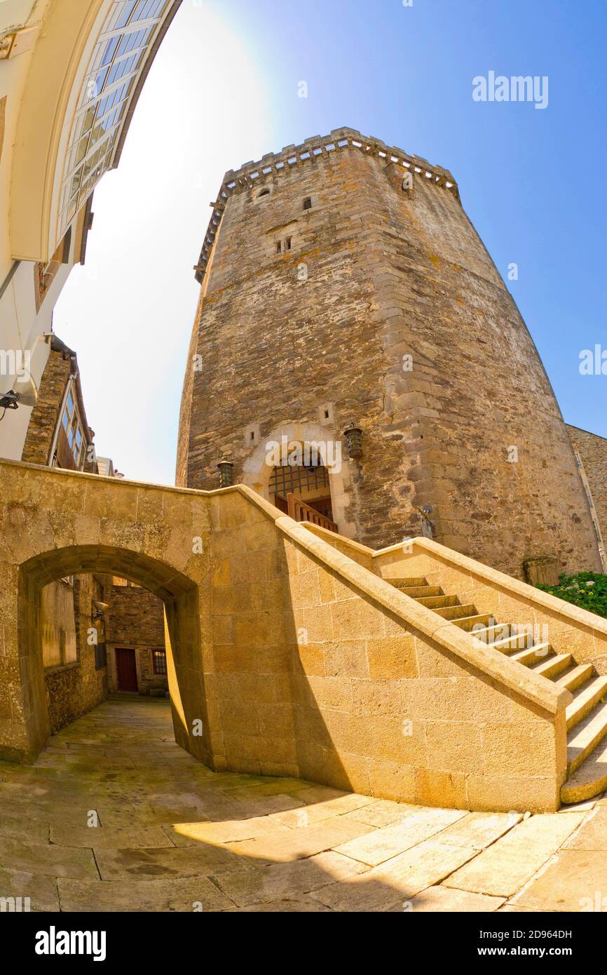 Castle of andrade hi-res stock photography and images - Alamy