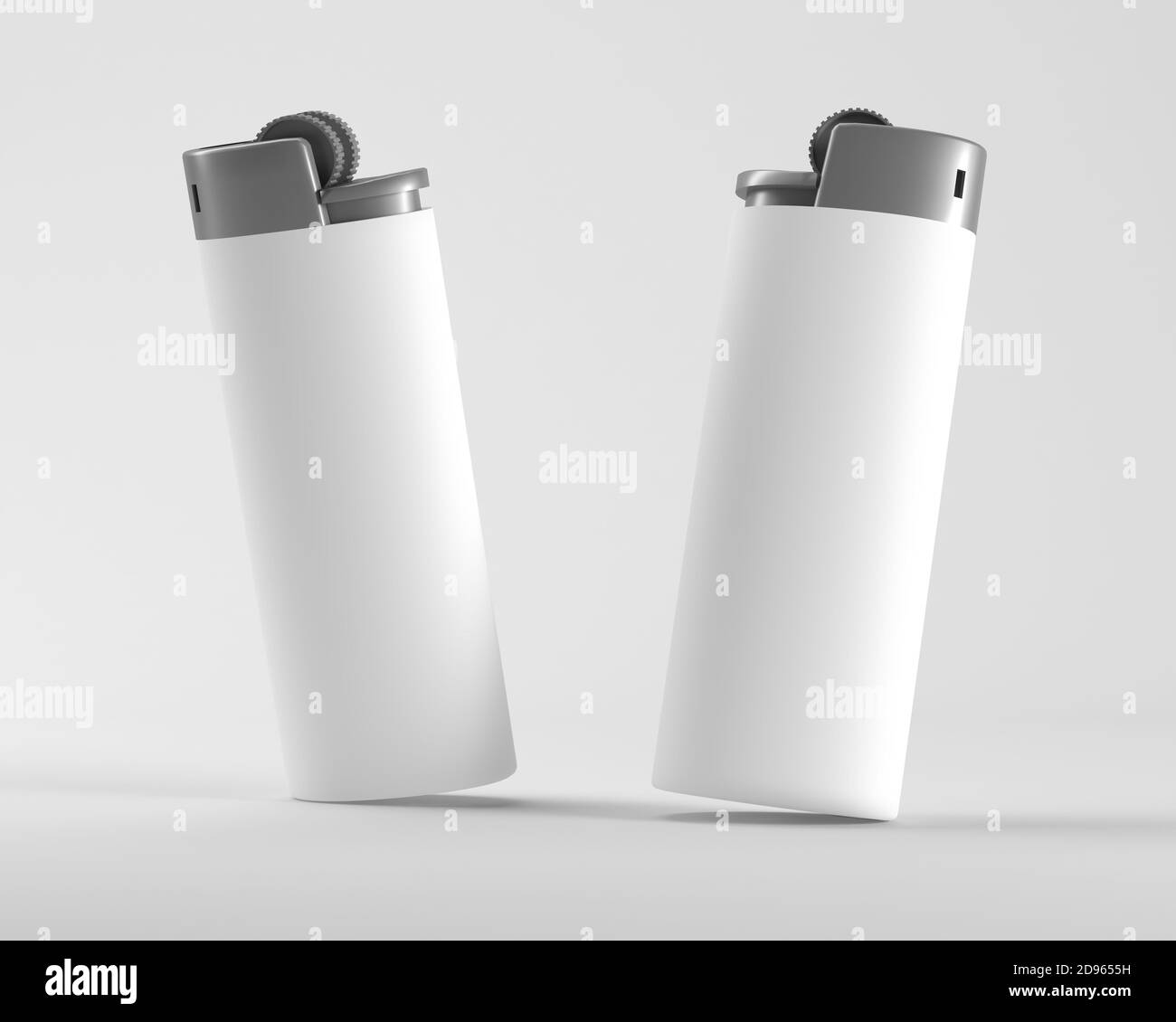 lighter mock up 3d rendering Stock Photo - Alamy