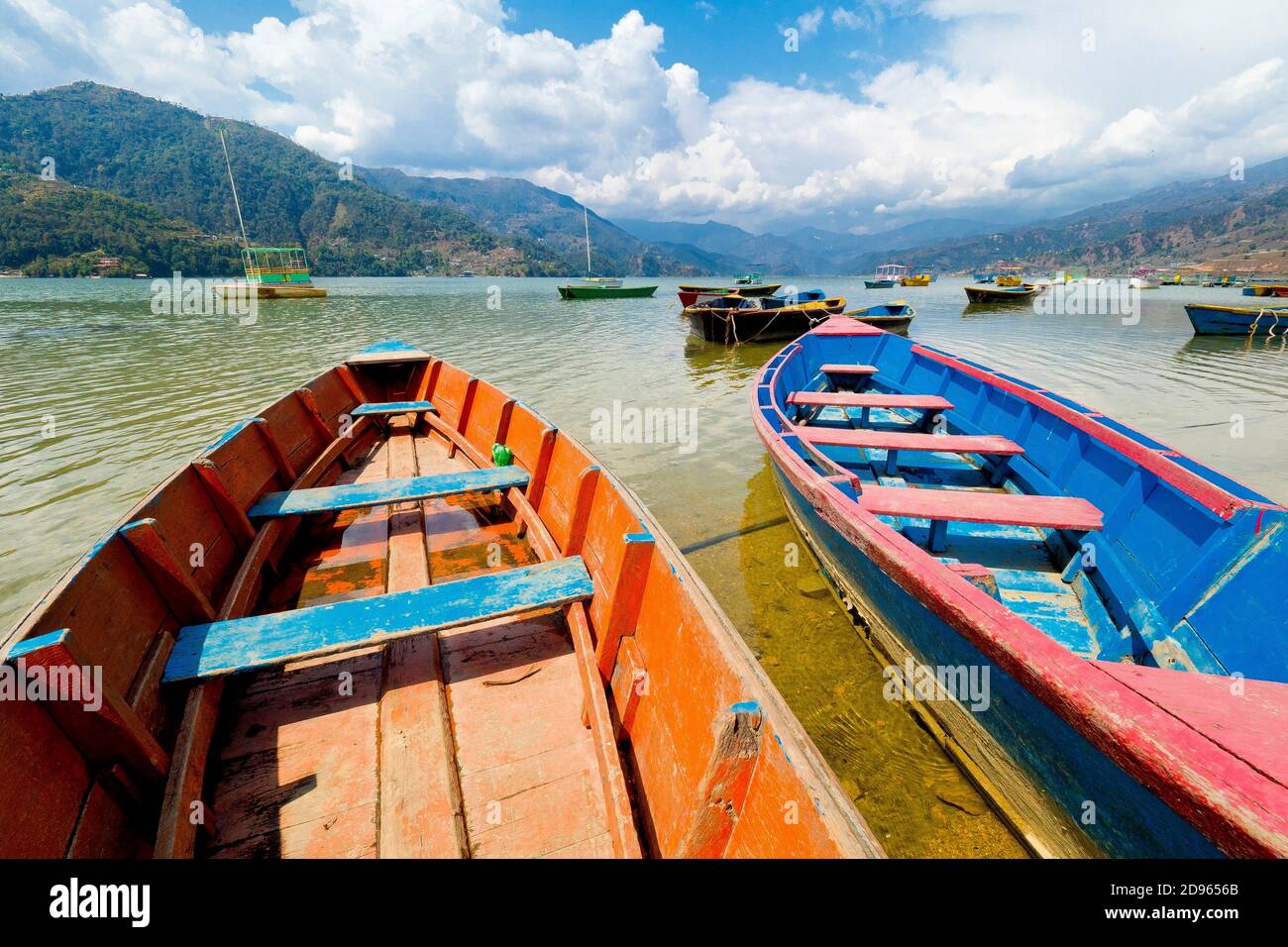 Fewa lake pokhara hi-res stock photography and images - Alamy