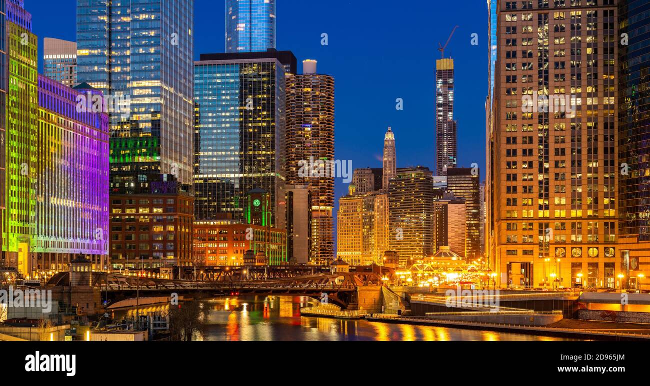 Chicago City Panorama High Resolution Stock Photography and Images - Alamy