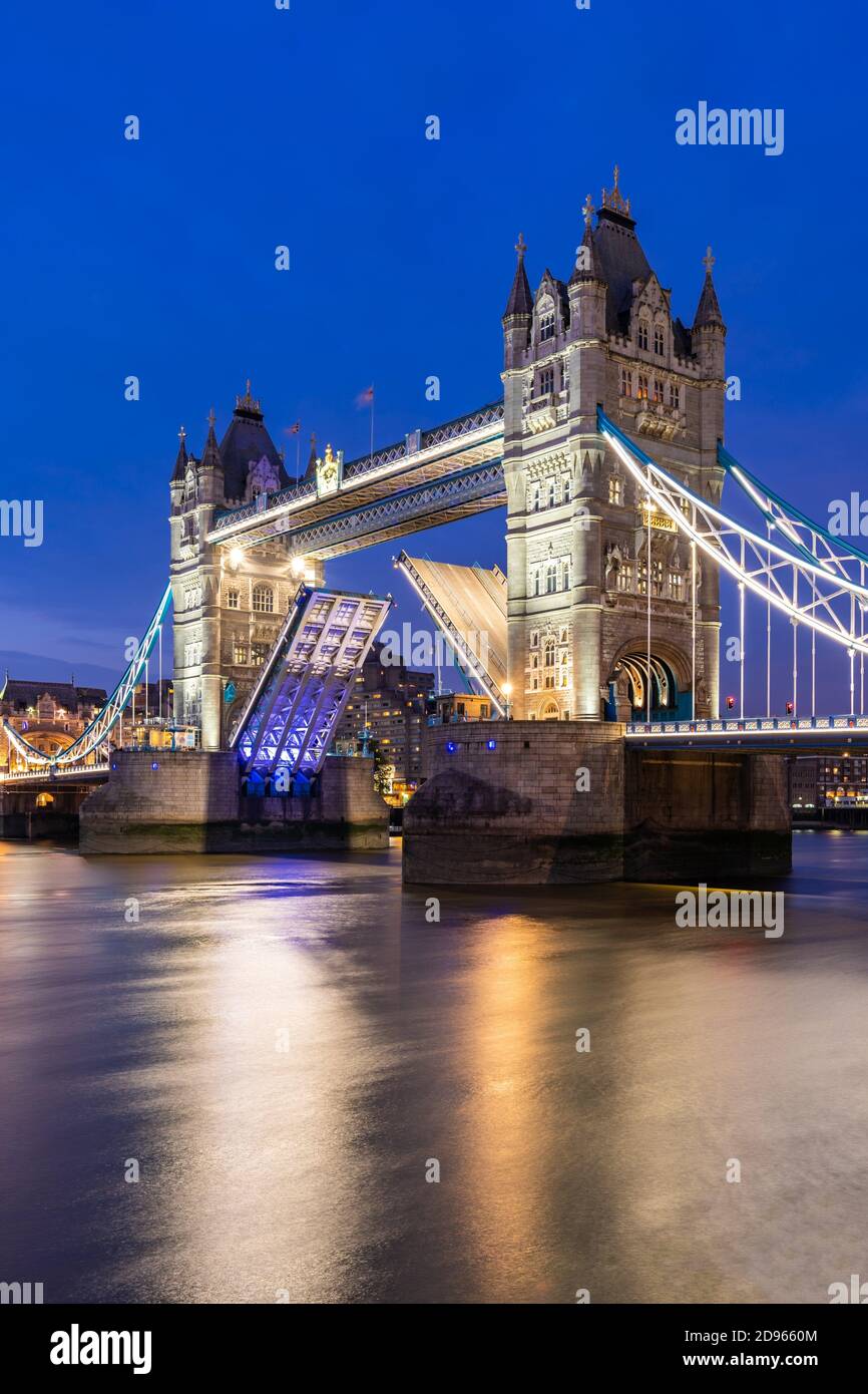 Tower Bridge Lifting Up High Resolution Stock Photography and Images ...