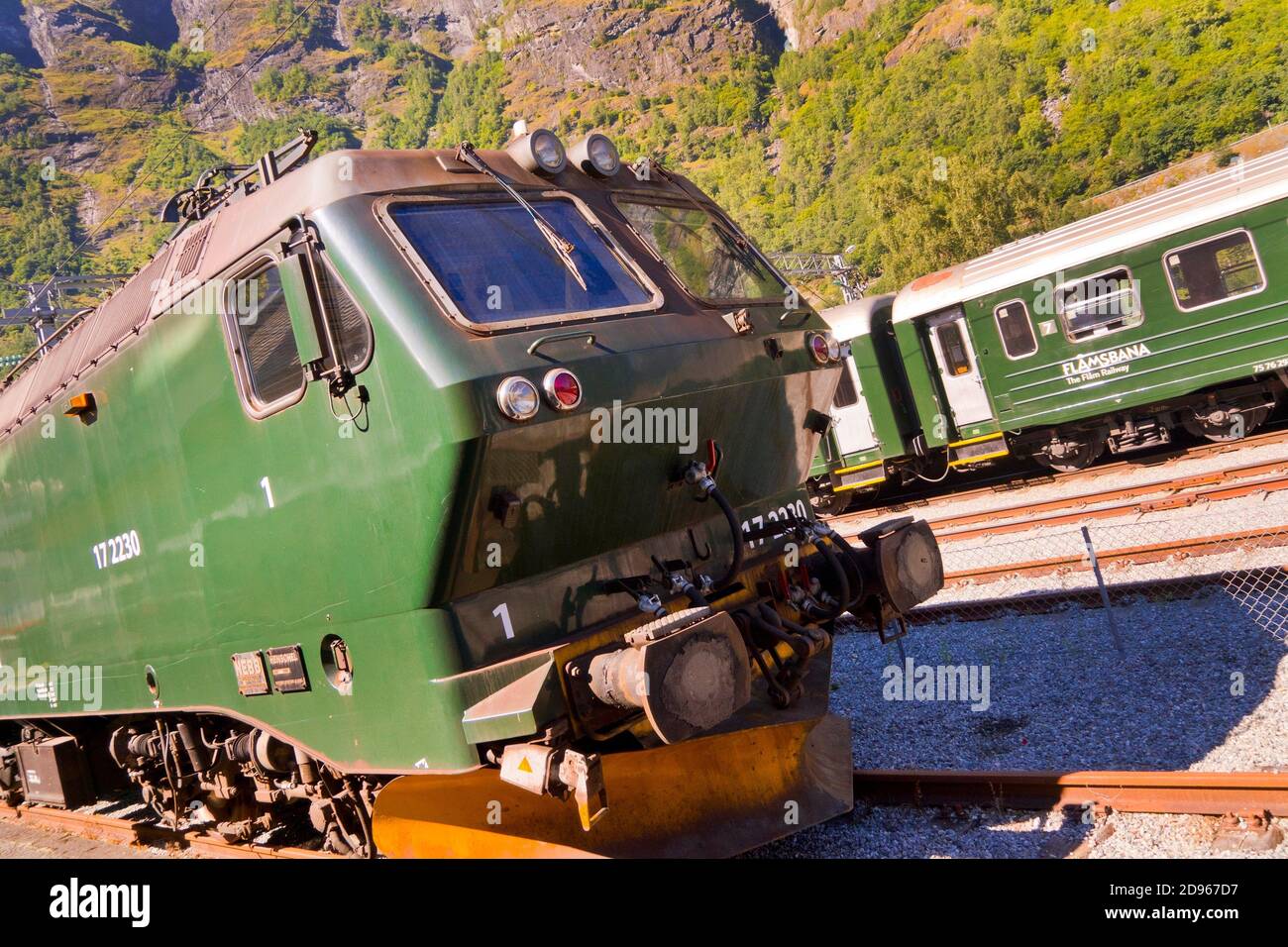 Flamsbana locomotive hi-res stock photography and images - Alamy