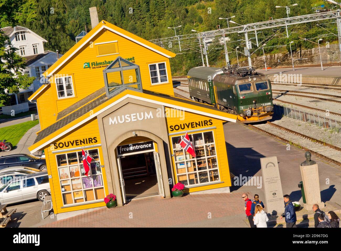 Flåm railway hi-res stock photography and images - Alamy