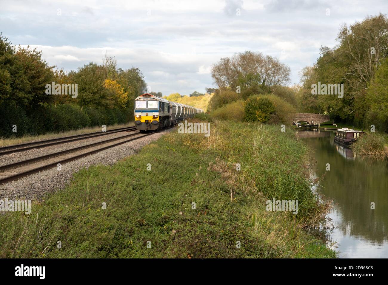 Hanson freight train hi-res stock photography and images - Alamy