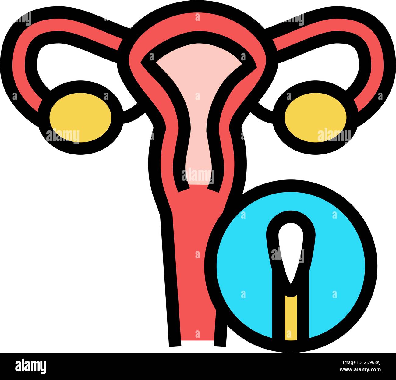 smear for tests color icon vector illustration Stock Vector Image & Art ...